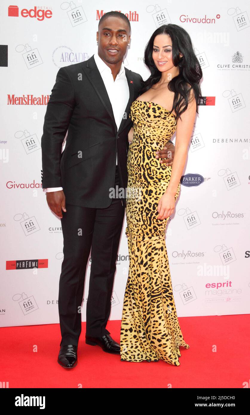 London, UK. Simon Webbe and Maria Kouka at the The FiFi UK Fragrance ...
