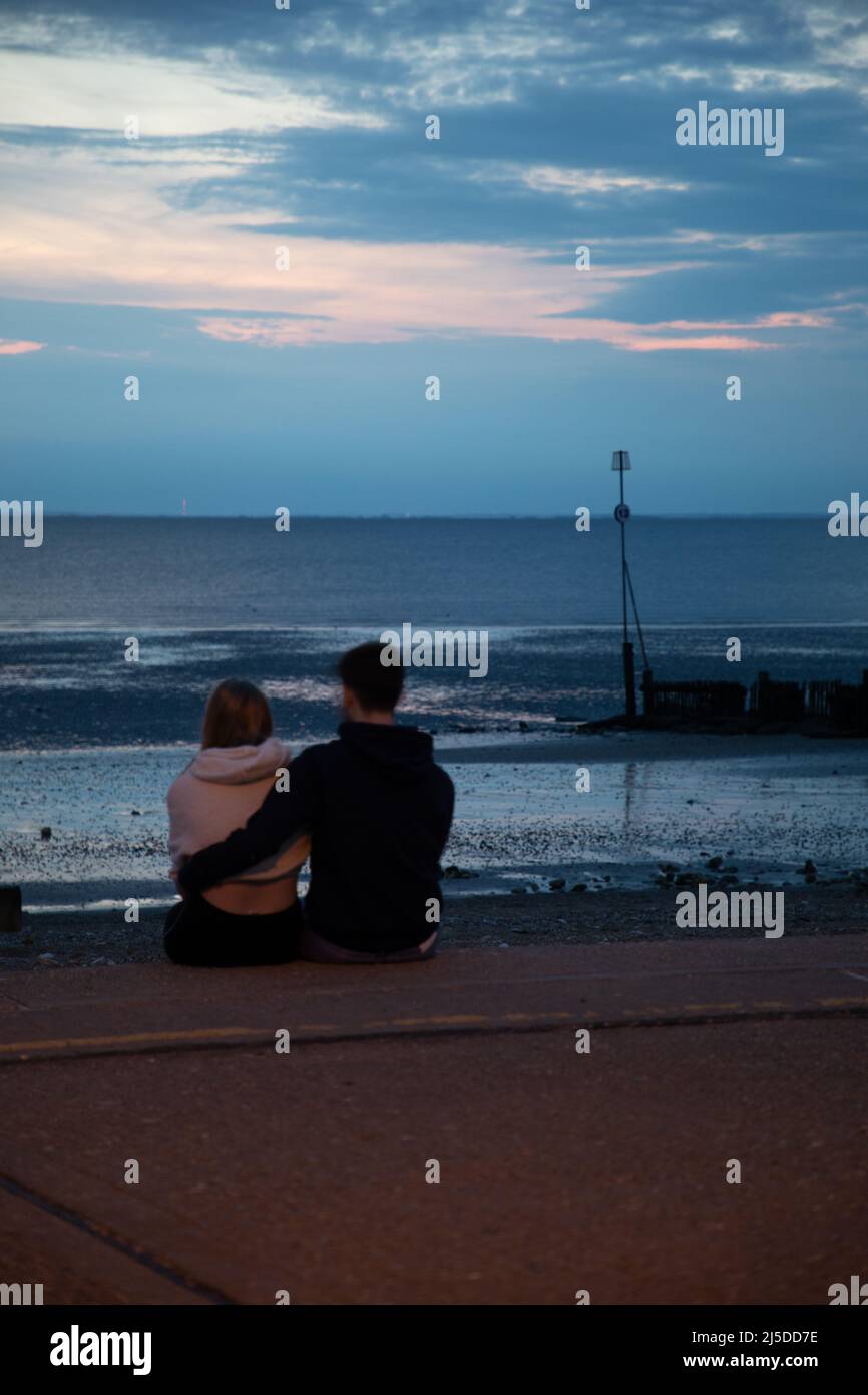 Hunstanton beach promenade hi-res stock photography and images - Alamy