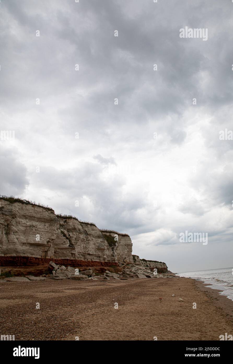 The iconic lighthouse at Old Hunstanton at sunset Stock Photo - Alamy