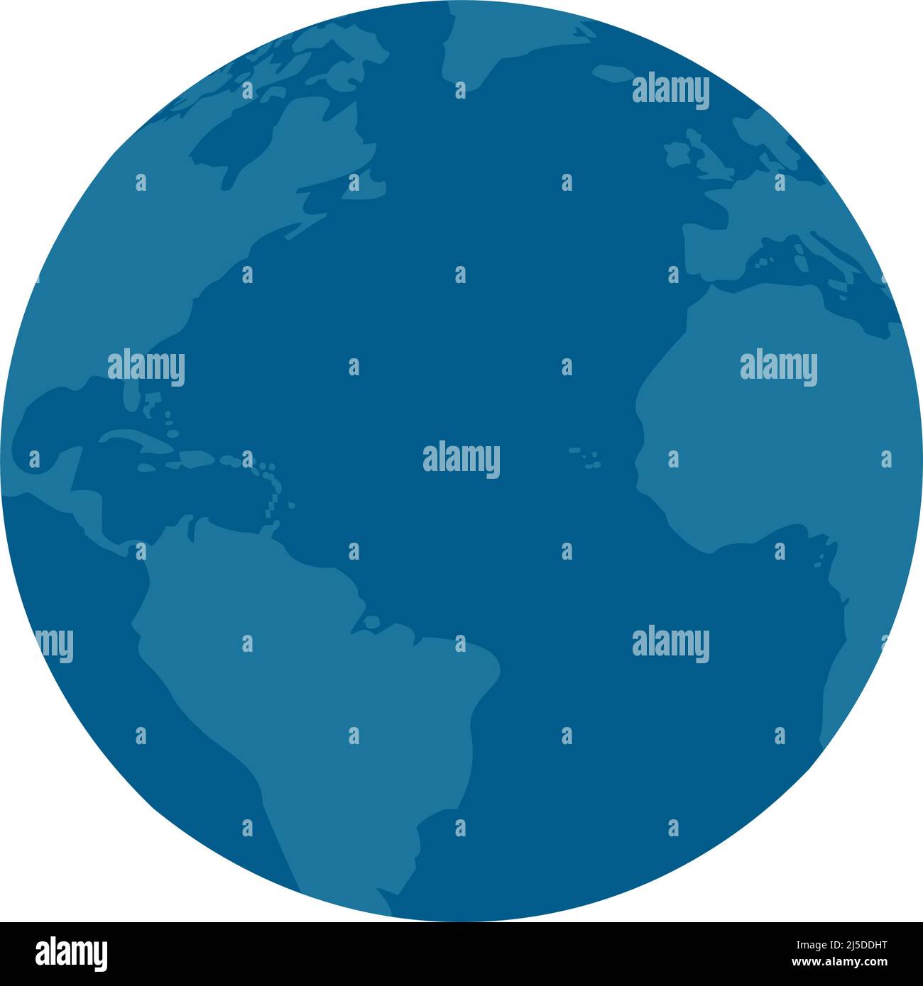 earth planet blue icon Stock Vector Image & Art - Alamy