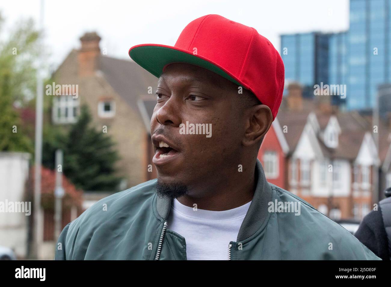 British MC, rapper, songwriter and record producer Dylan Kwabena Mills ...