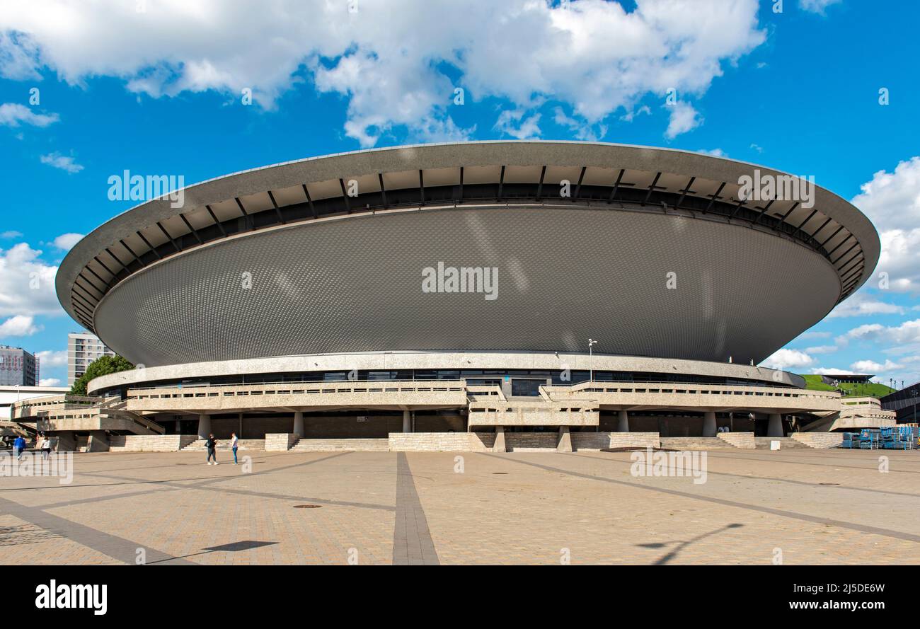 Spodek Arena, Katowice, Poland Stock Photo - Alamy