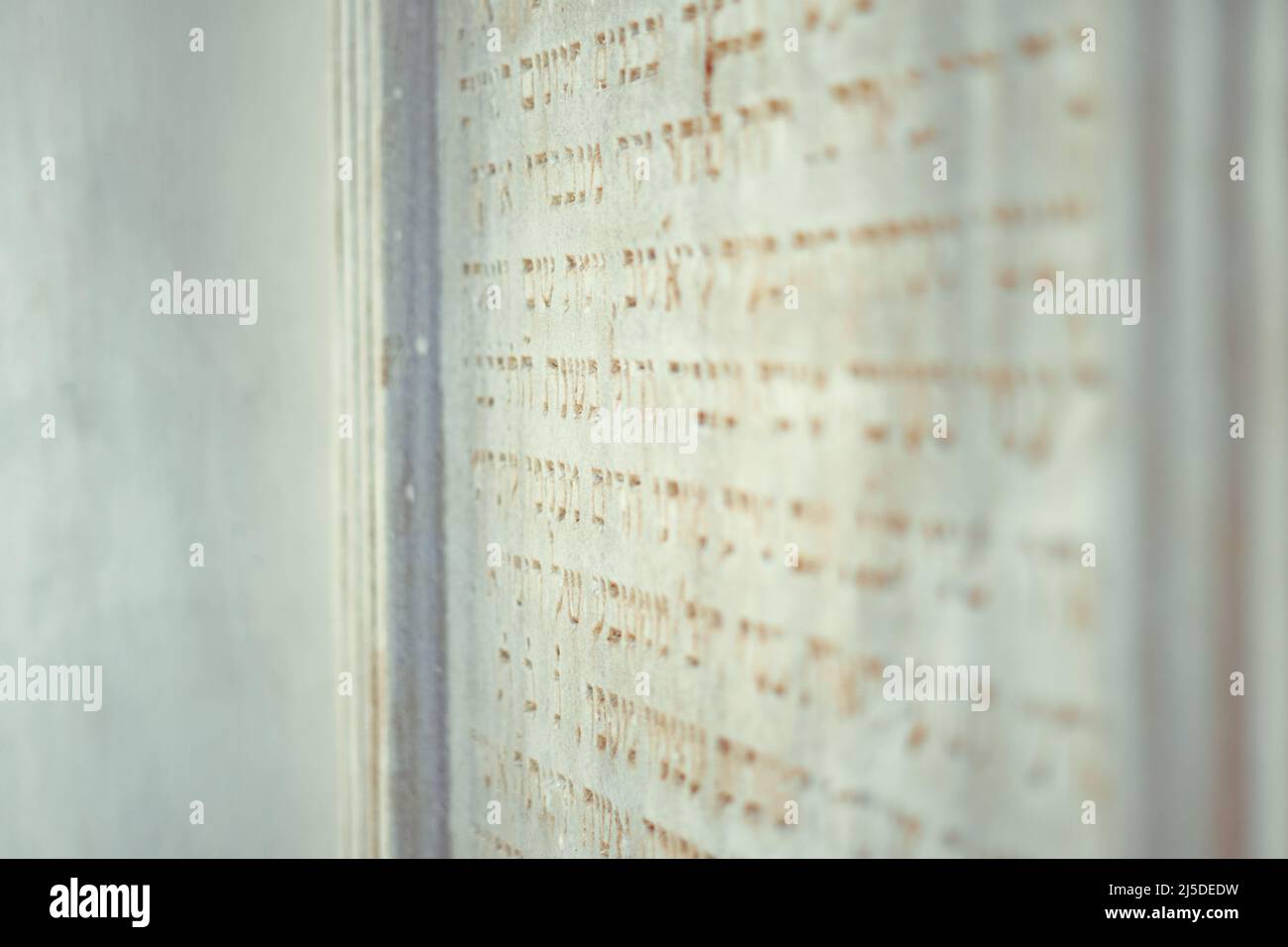 ancient inscriptions on stones in ruins Stock Photo - Alamy