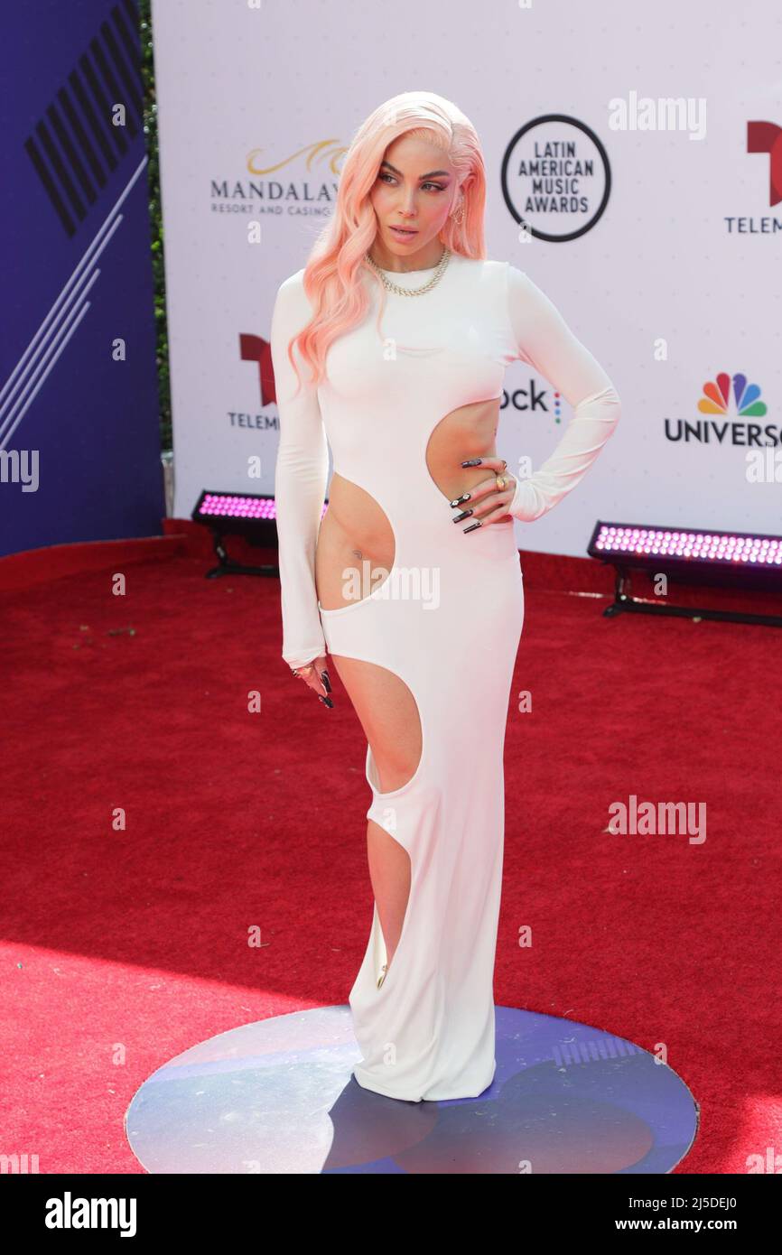 Las Vegas, NV, USA. 21st Apr, 2022. Chezca at arrivals for 2022 Latin American Music Awards ...