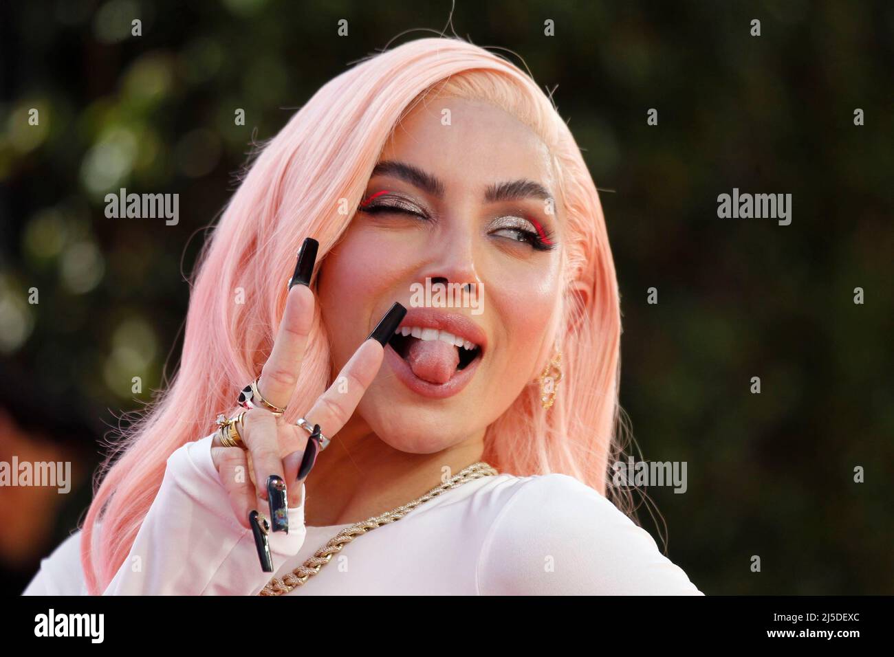 Las Vegas, NV, USA. 21st Apr, 2022. Chezca at arrivals for 2022 Latin ...
