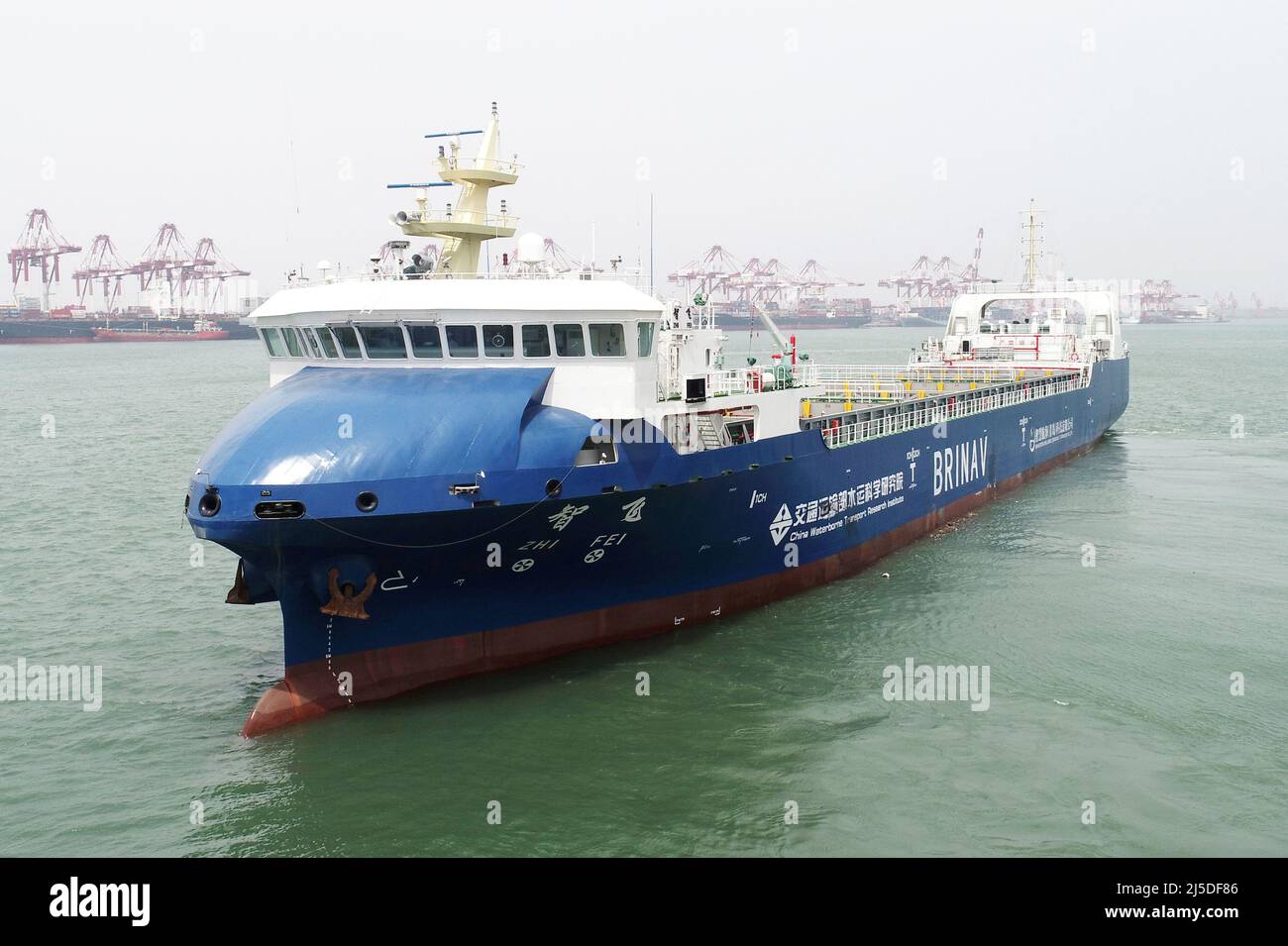 QINGDAO, CHINA - APRIL 22, 2022 - China's self-developed intelligent ...