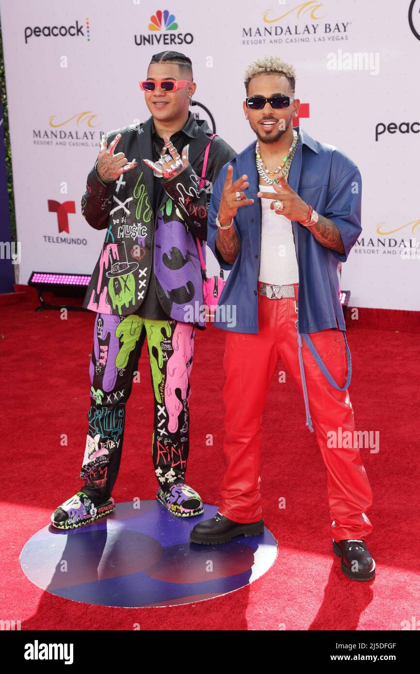 Las Vegas, NV, USA. 21st Apr, 2022. Boza, Ozuna at arrivals for 2022 ...