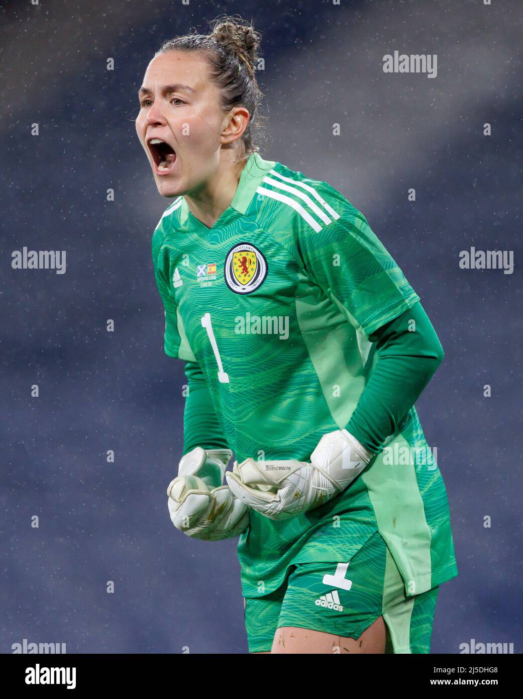 Spain v scotland womens football hi-res stock photography and images ...