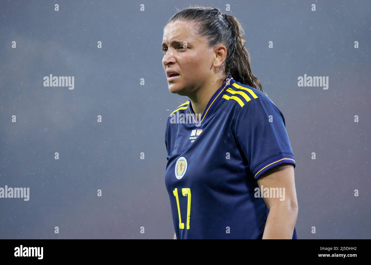 Scotland's Abi Harrison during the Women's FIFA World Cup Qualifying ...