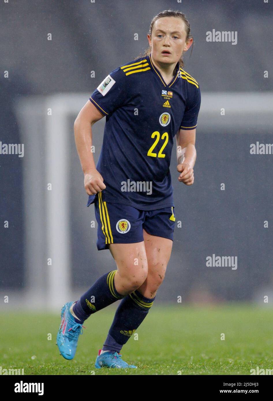 Scotland's Erin Cuthbert during the Women's FIFA World Cup Qualifying ...