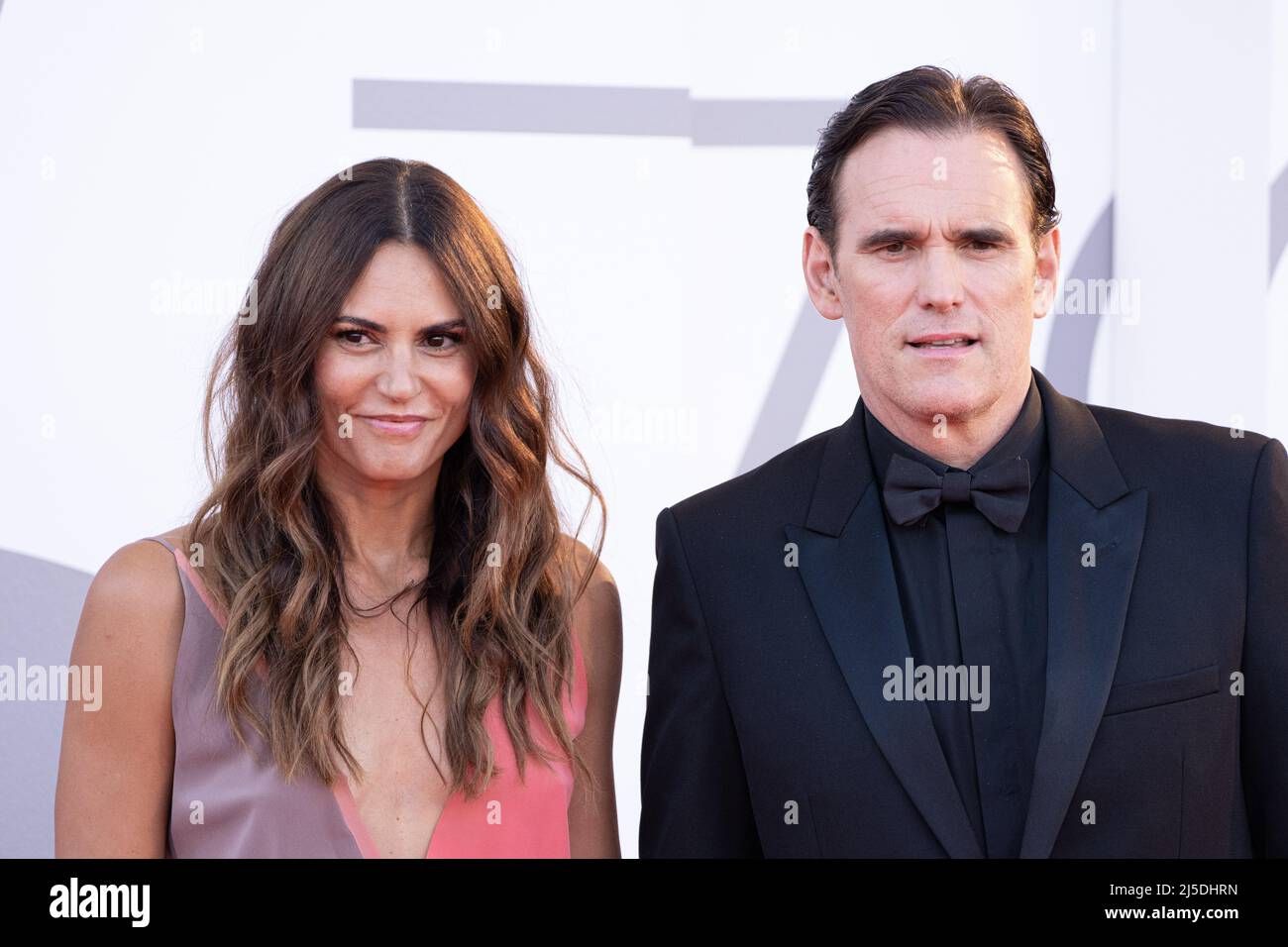 Venice Italy September 2 2022 Matt Dillon And Roberta