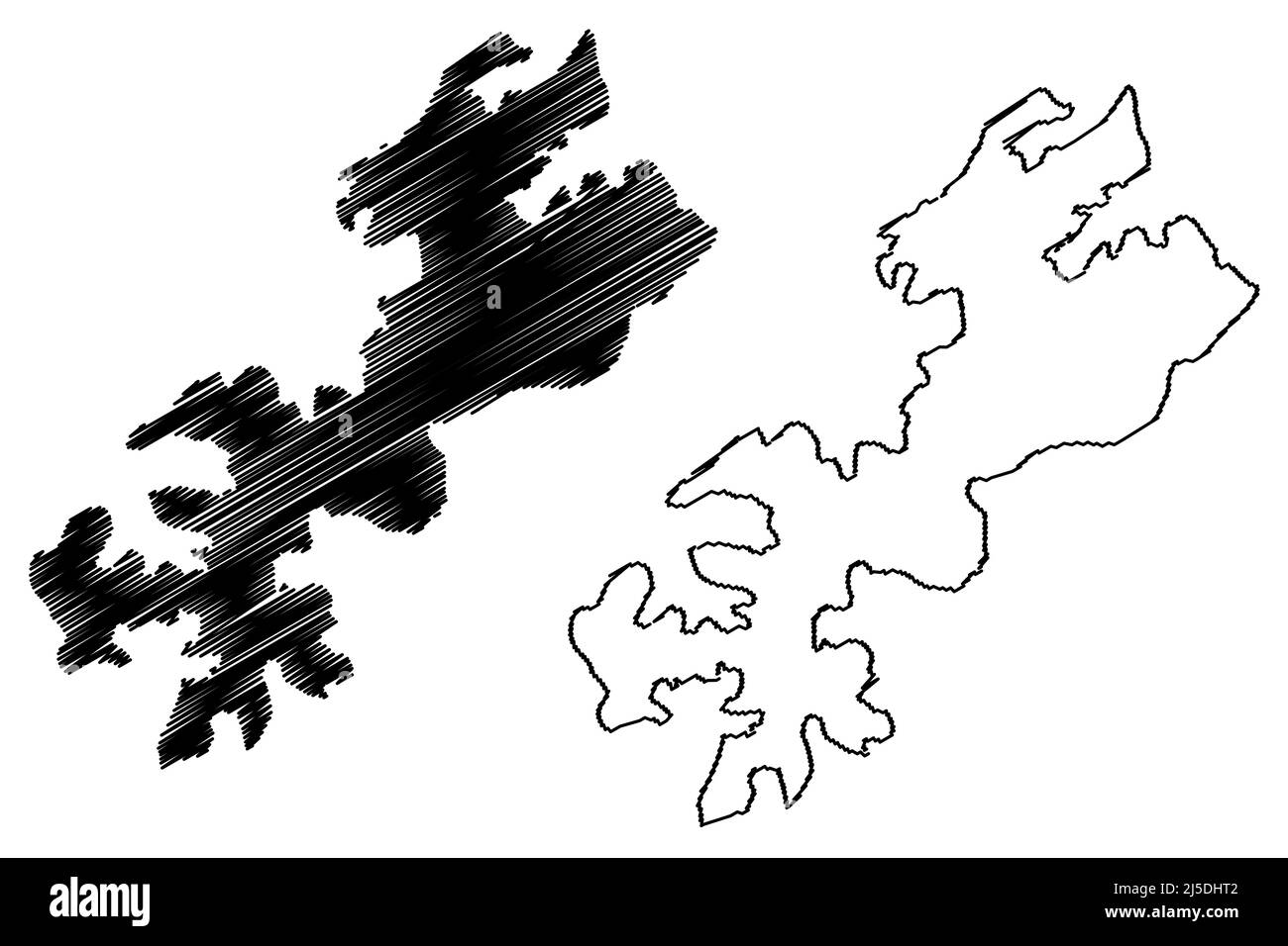 Prince george land island Cut Out Stock Images & Pictures - Alamy