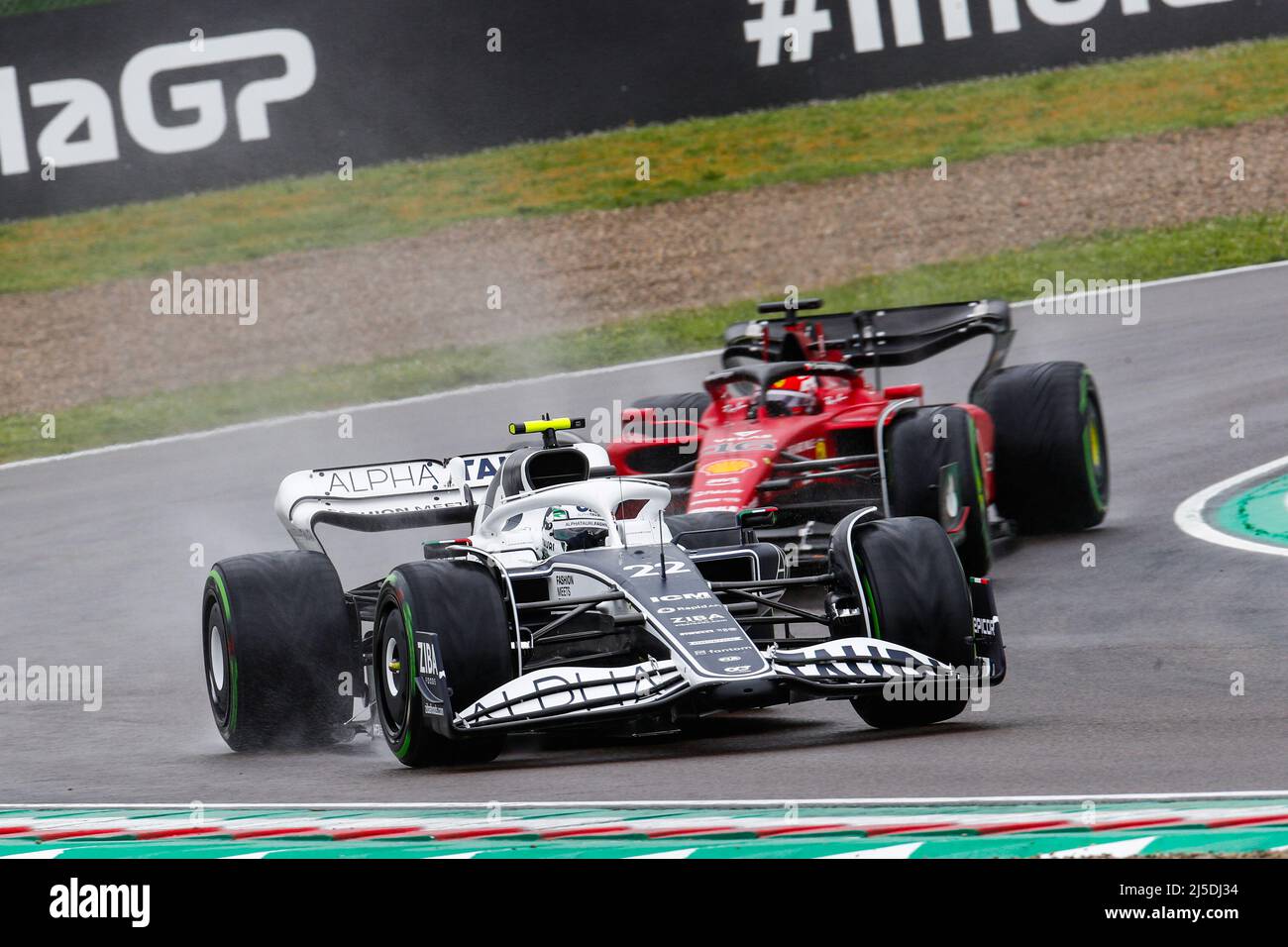 Imola, Italy. 22nd Apr, 2022. #22 Yuki Tsunoda (JPN, Scuderia ...