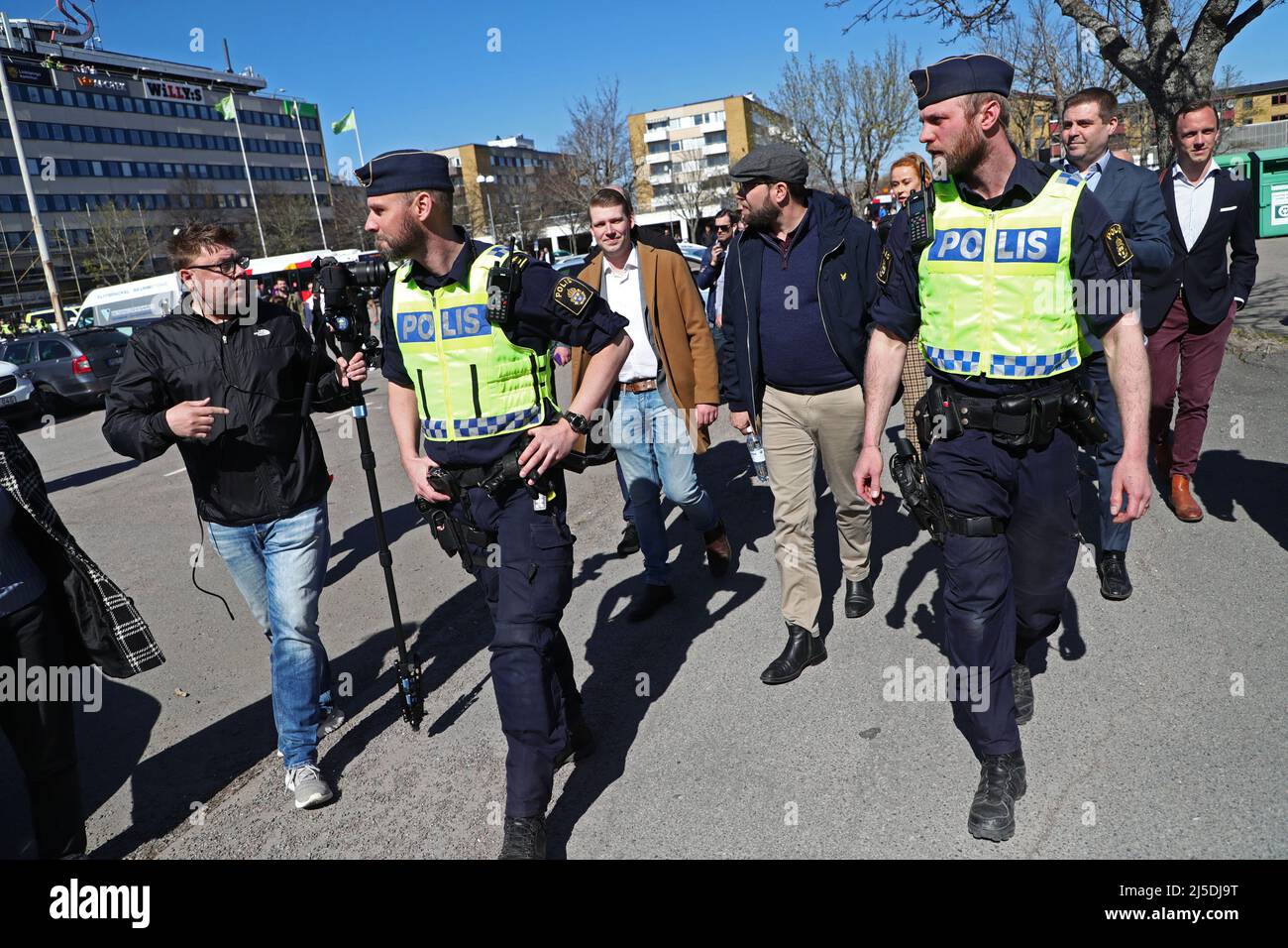 After the riots of the Easter weekend, Jimmie Åkesson, party leader for ...