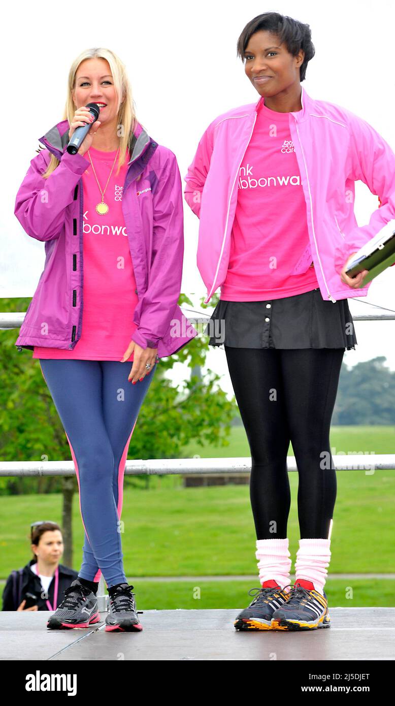 Blenheim Palace .Oxfordshire, UK. Denise Van Outen and Denise Lewis at ...