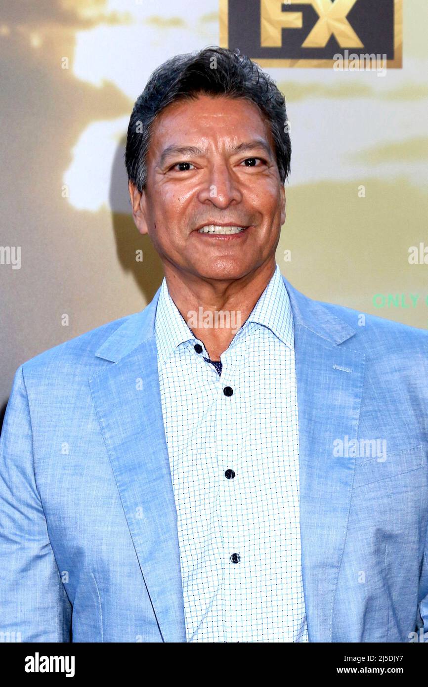 Gil Birmingham at the FX's Under The Banner of Heaven TV Series ...