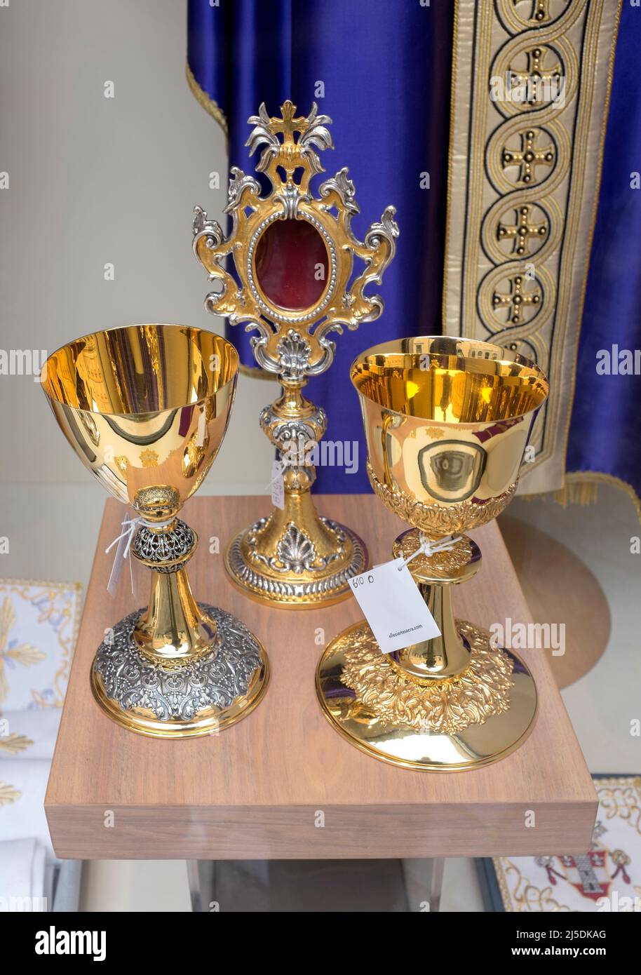 Barbiconi Clerical Shop Rome Italy Stock Photo - Alamy