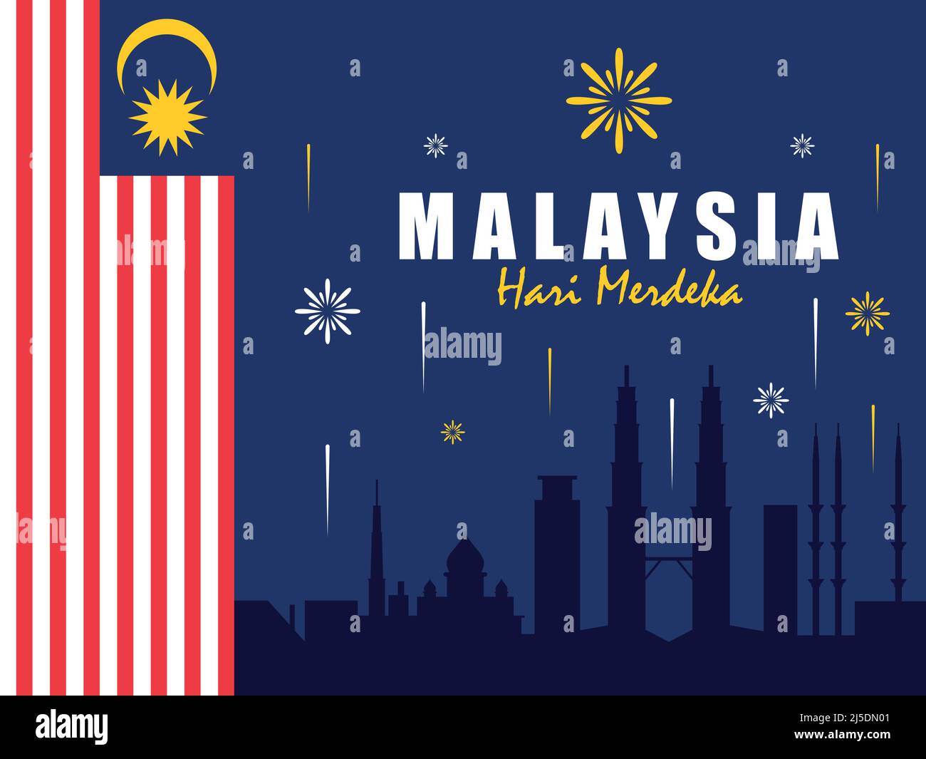 malaysia hari merdeka lettering Stock Vector Image & Art - Alamy