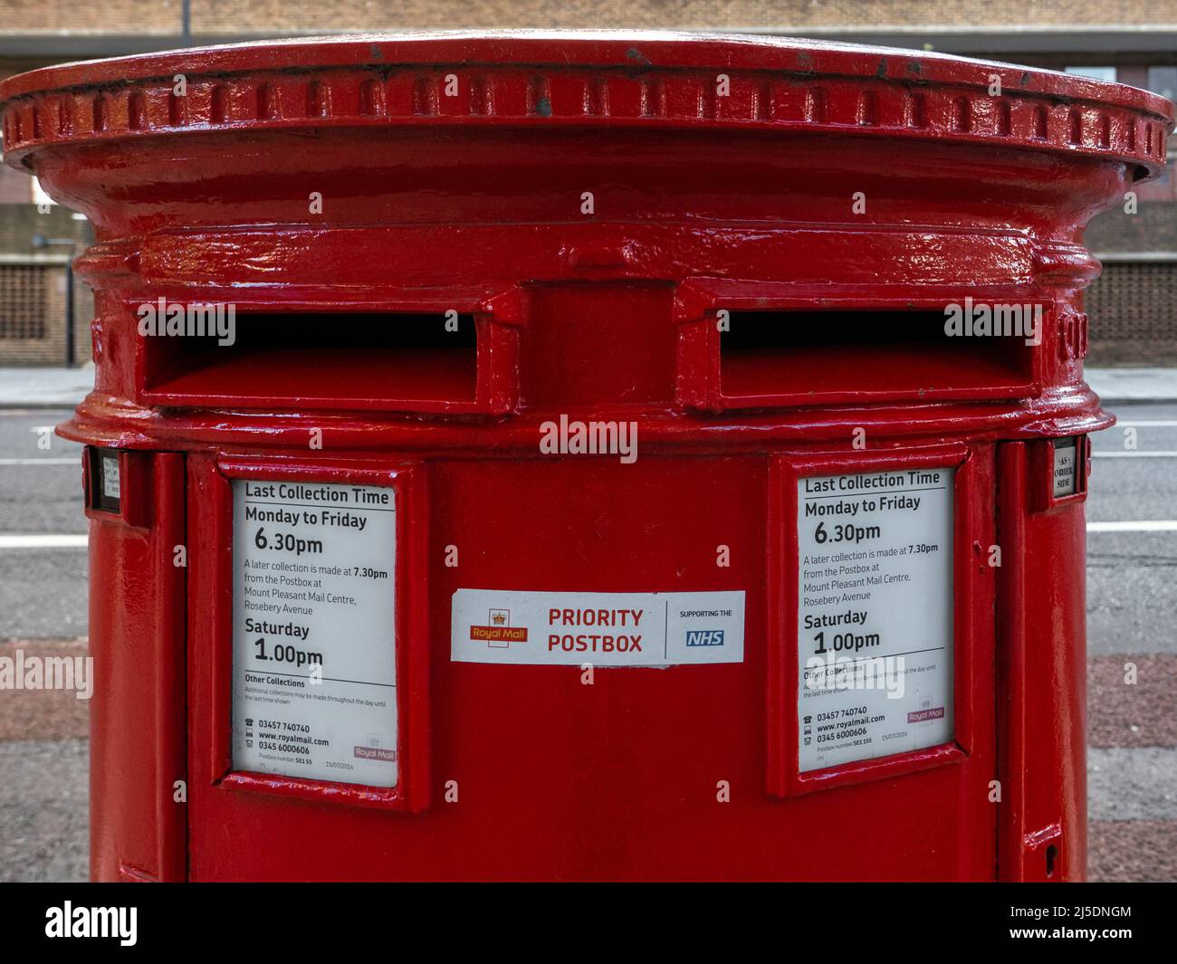 Royal mail nhs priority postbox hi-res stock photography and images - Alamy