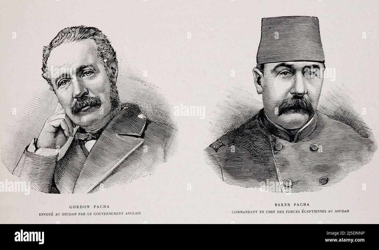 Eng translation : " BAKER PASHA COMMANDER-IN-CHIEF OF EGYPTIAN FORCES ...