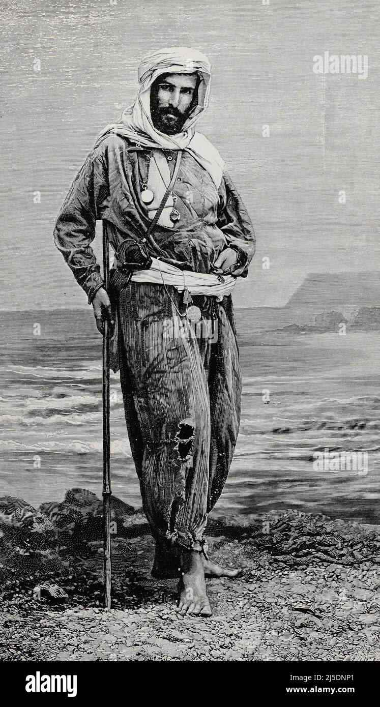 Portrait of Pierre Savorgnan de Brazza - Extract from "L'Illustration ...