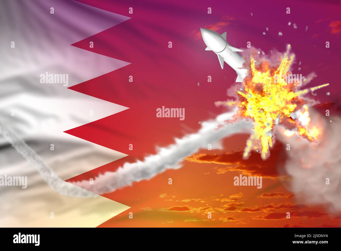 Strategic rocket destroyed in air, Bahrain supersonic missile ...