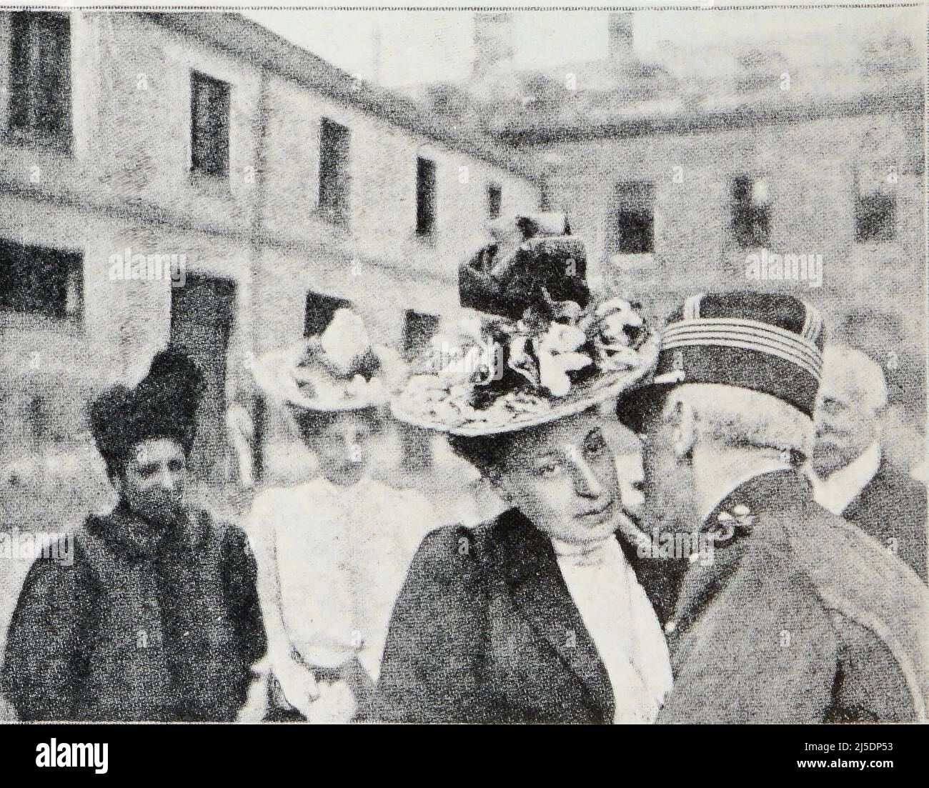 Eng translation : " After the ceremony: Commander Dreyfus embracing his ...