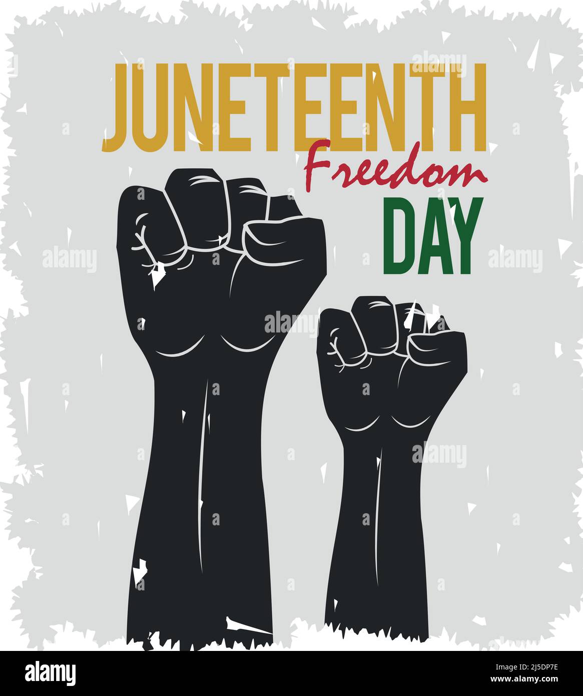 juneteenth lettering card Stock Vector Image & Art - Alamy