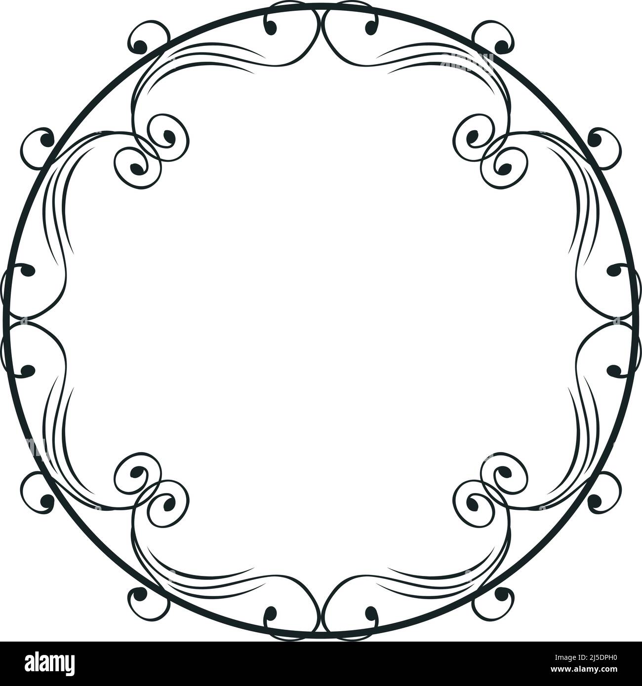 victorian monochrome vintage frame Stock Vector Image & Art - Alamy