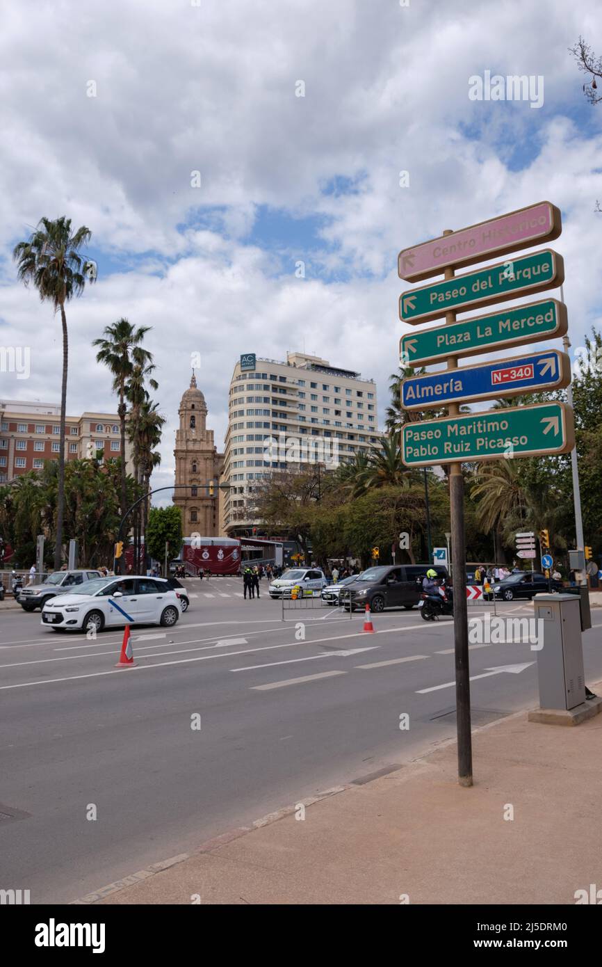 Malaga city life hi-res stock photography and images - Alamy