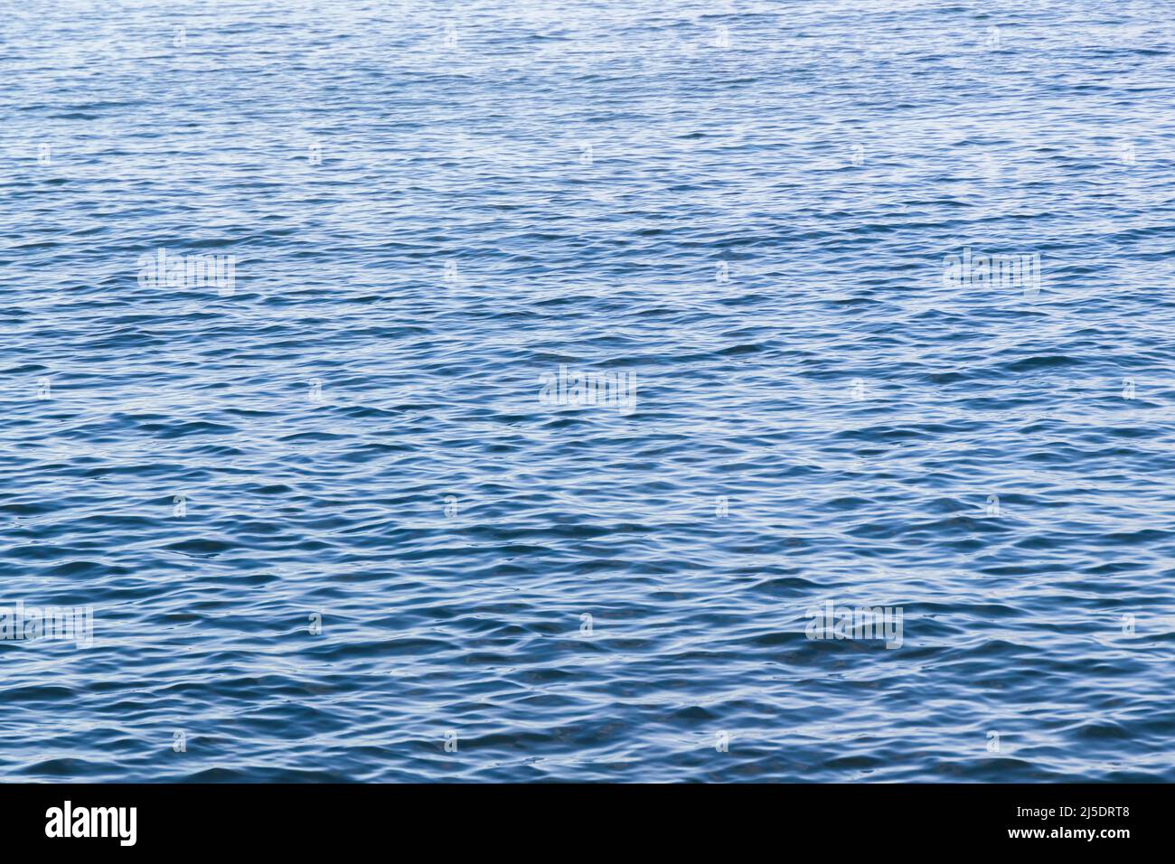 Blue sea water surface with ripple, natural abstract background photo ...