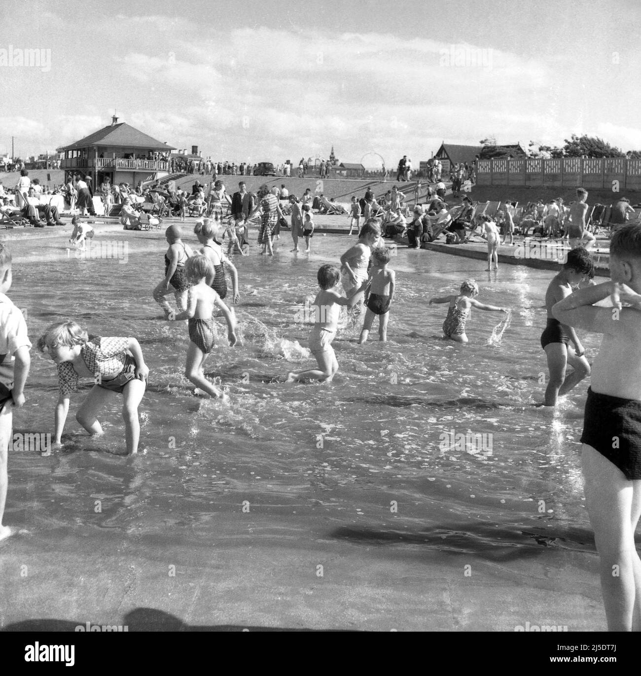 1960s children play britain Black and White Stock Photos & Images - Alamy