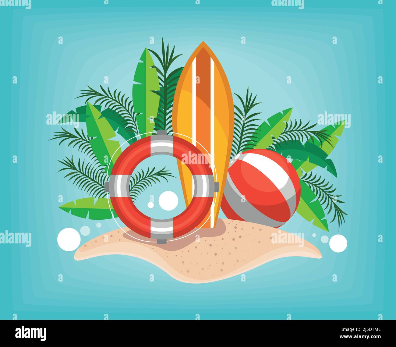 surfboard and balloon Stock Vector Image & Art - Alamy