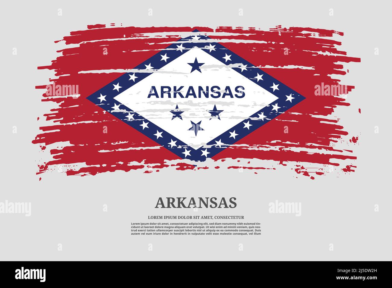 History of arkansas Stock Vector Images - Alamy
