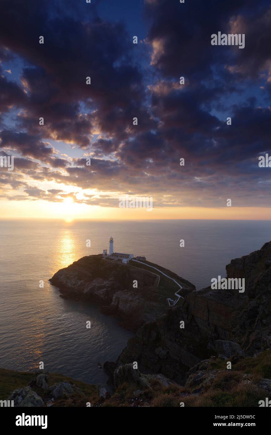 Famous south stack lighthouse hi-res stock photography and images - Alamy
