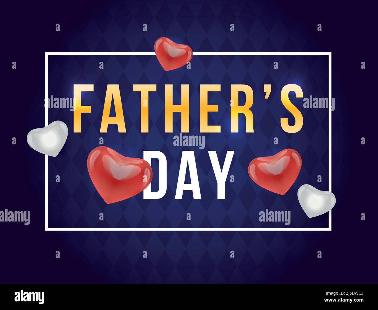 Happy Father s Day Calligraphy greeting card. Vector illustration Stock ...