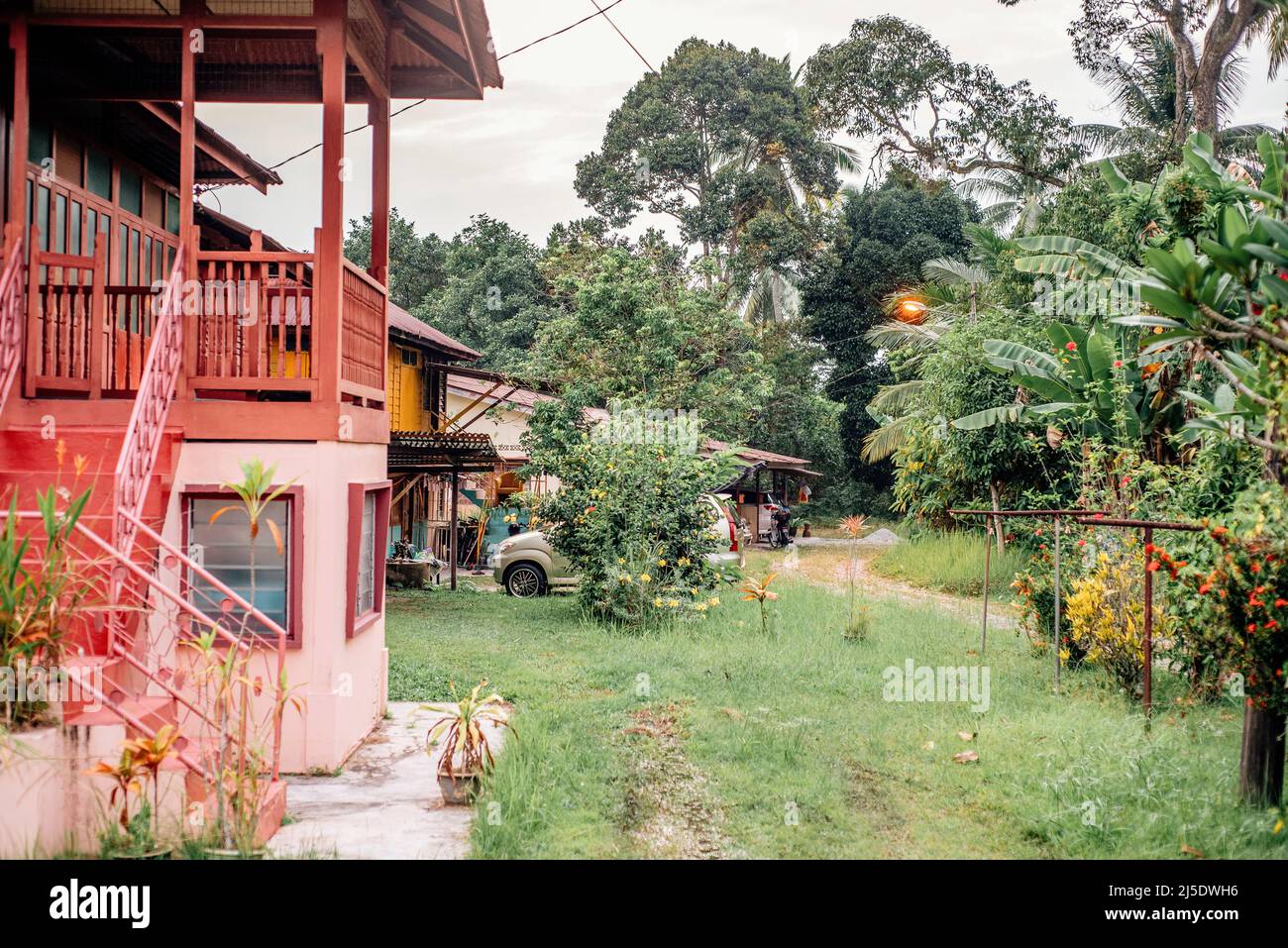 Daily life in Balik Pulau area, Southwest Penang Island District ...