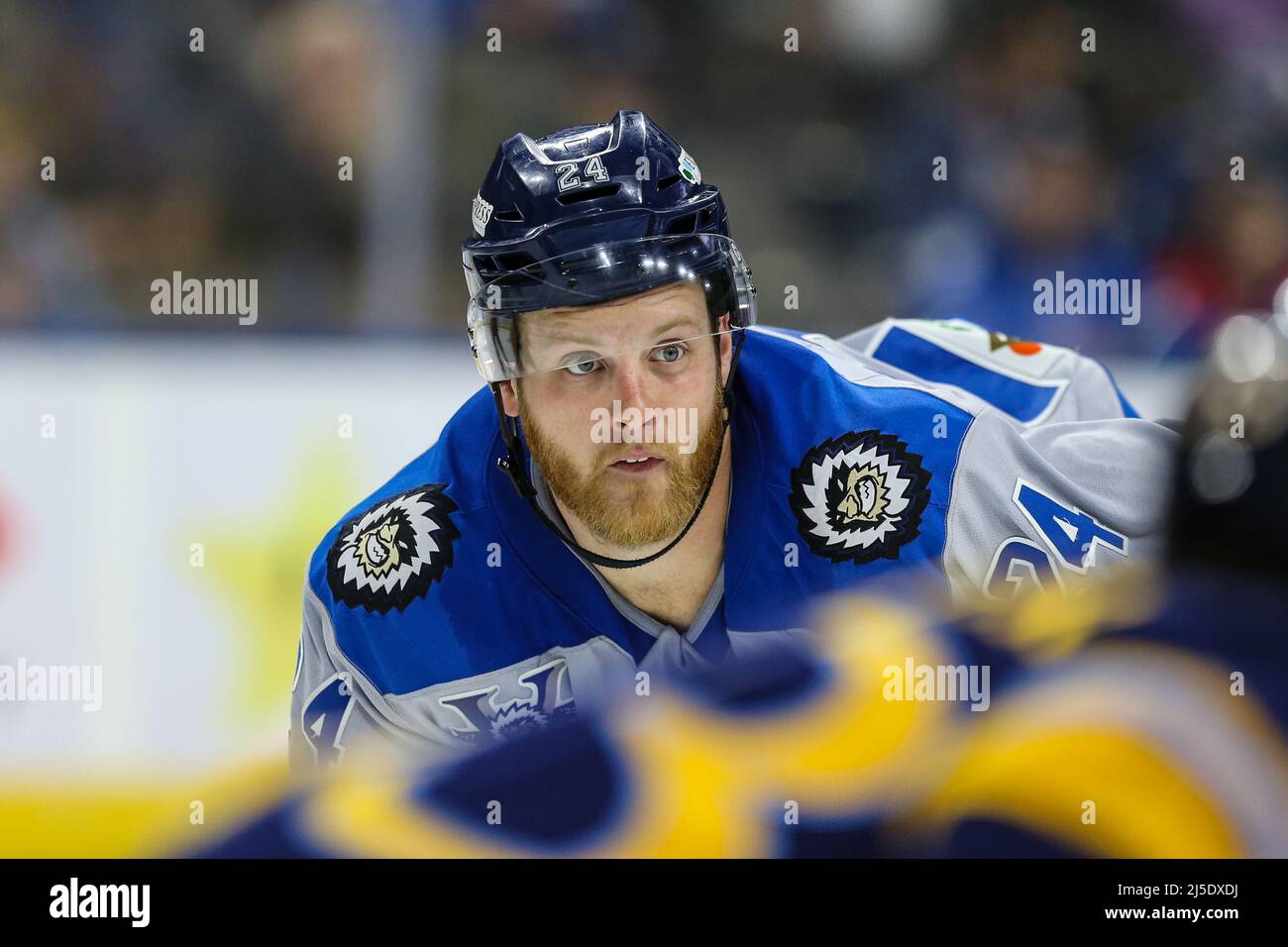 April 21, 2022, Jacksonville, FL, USA: Jacksonville Icemen forward ...