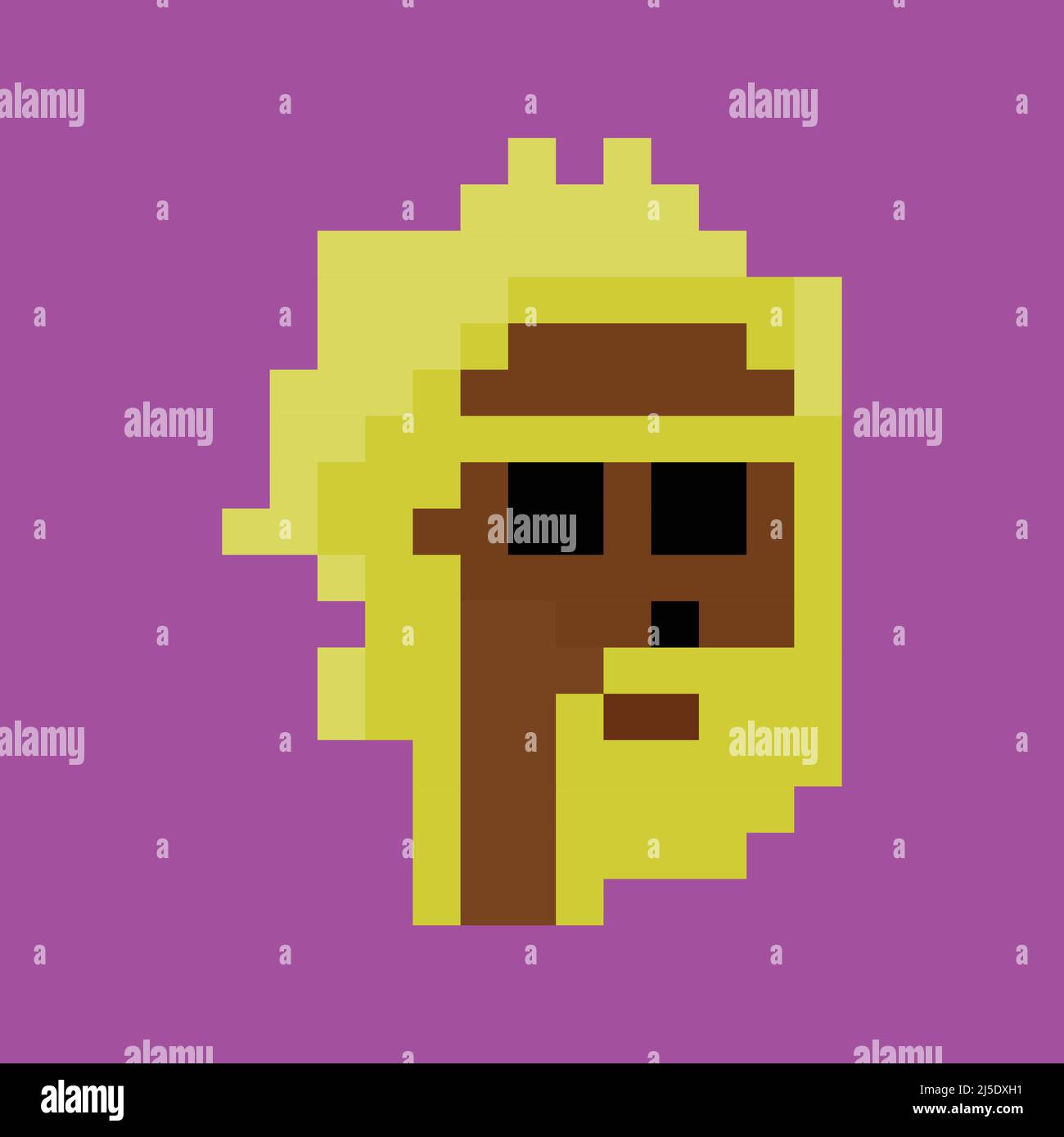 Pixel art characters hi-res stock photography and images - Alamy