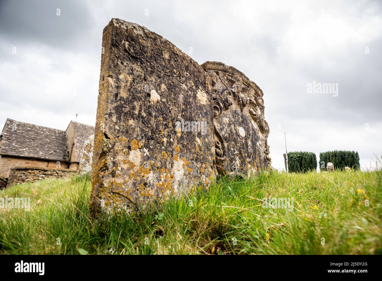 Bourton-on-the-Water, April 12th 2022: Upper Slaughter in The Cotswolds ...