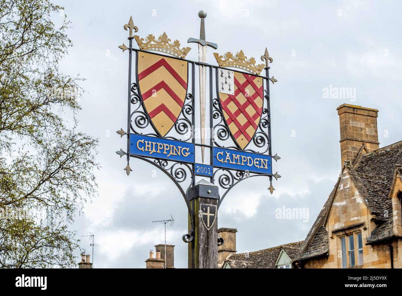 Chipping Campden, April 13th 2022: The Cotswolds village of Chipping ...