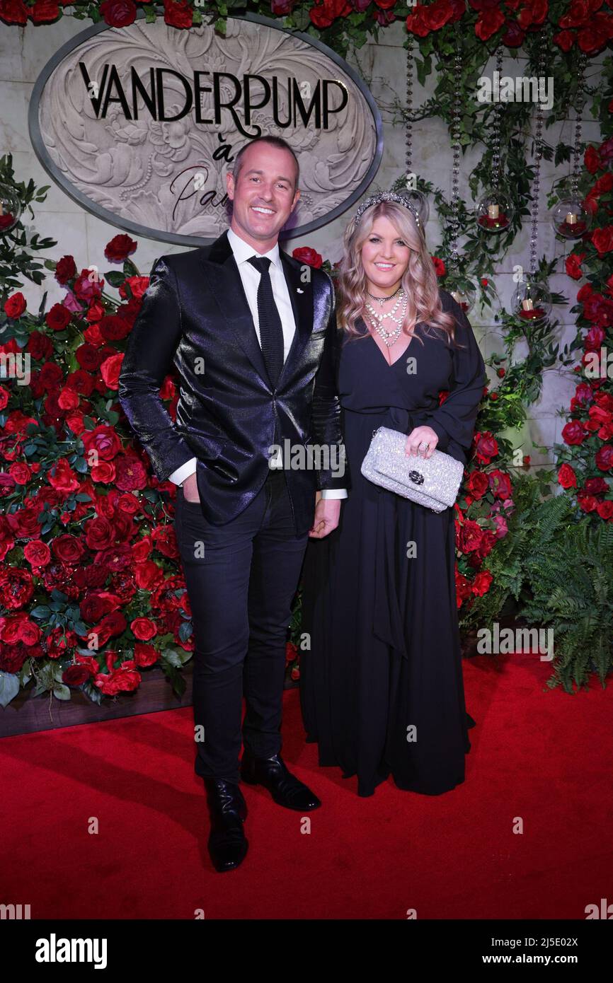 Las Vegas, NV, USA. 21st Apr, 2022. Jason Sabo, Pandora Vanderpump Sabo ...