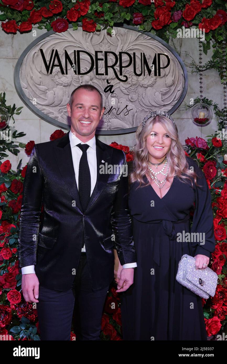 Las Vegas, NV, USA. 21st Apr, 2022. Jason Sabo, Pandora Vanderpump Sabo ...