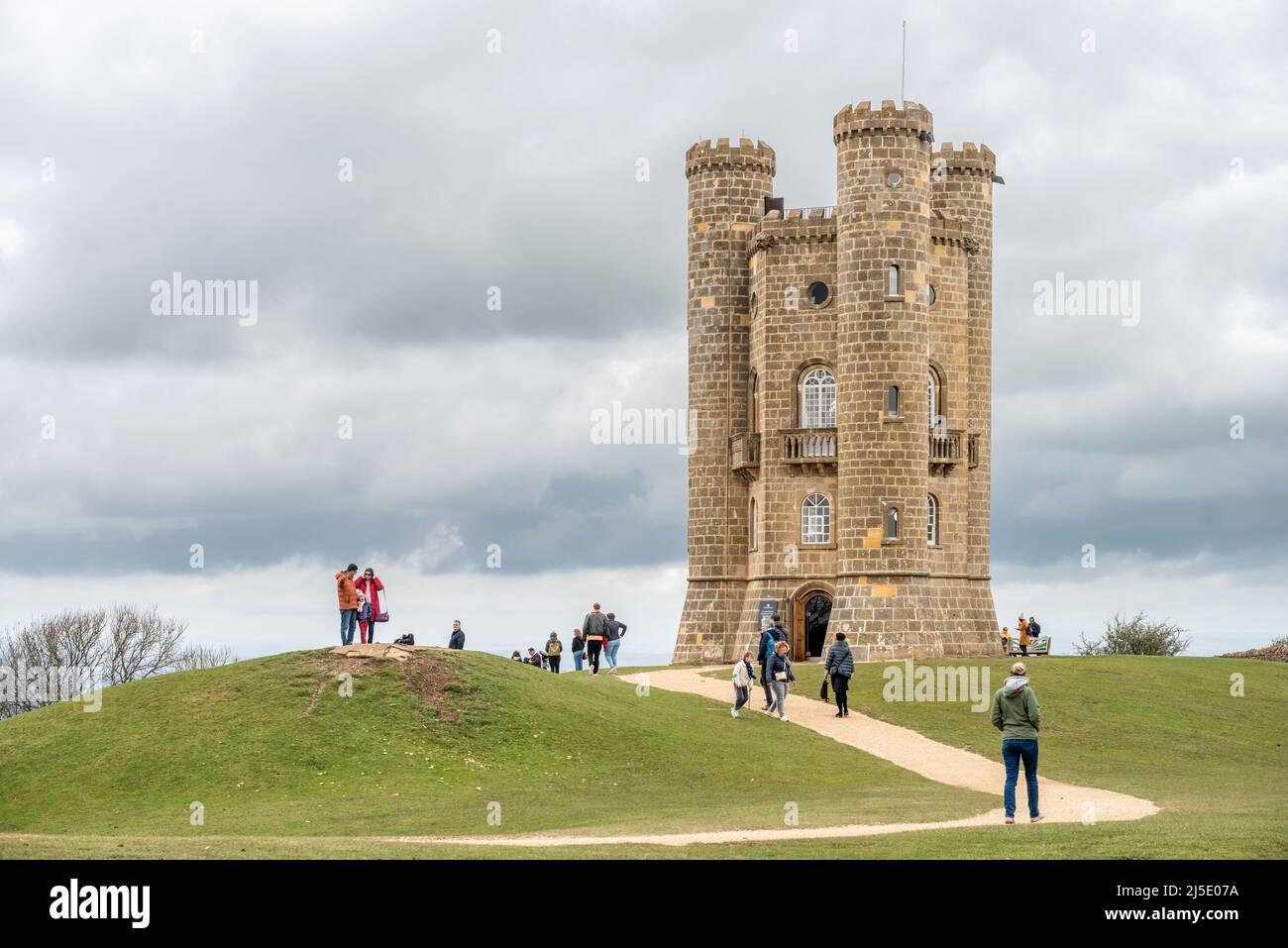 Broadway, April 13th 2022: The Broadway Tower, a folly in The Cotswolds ...