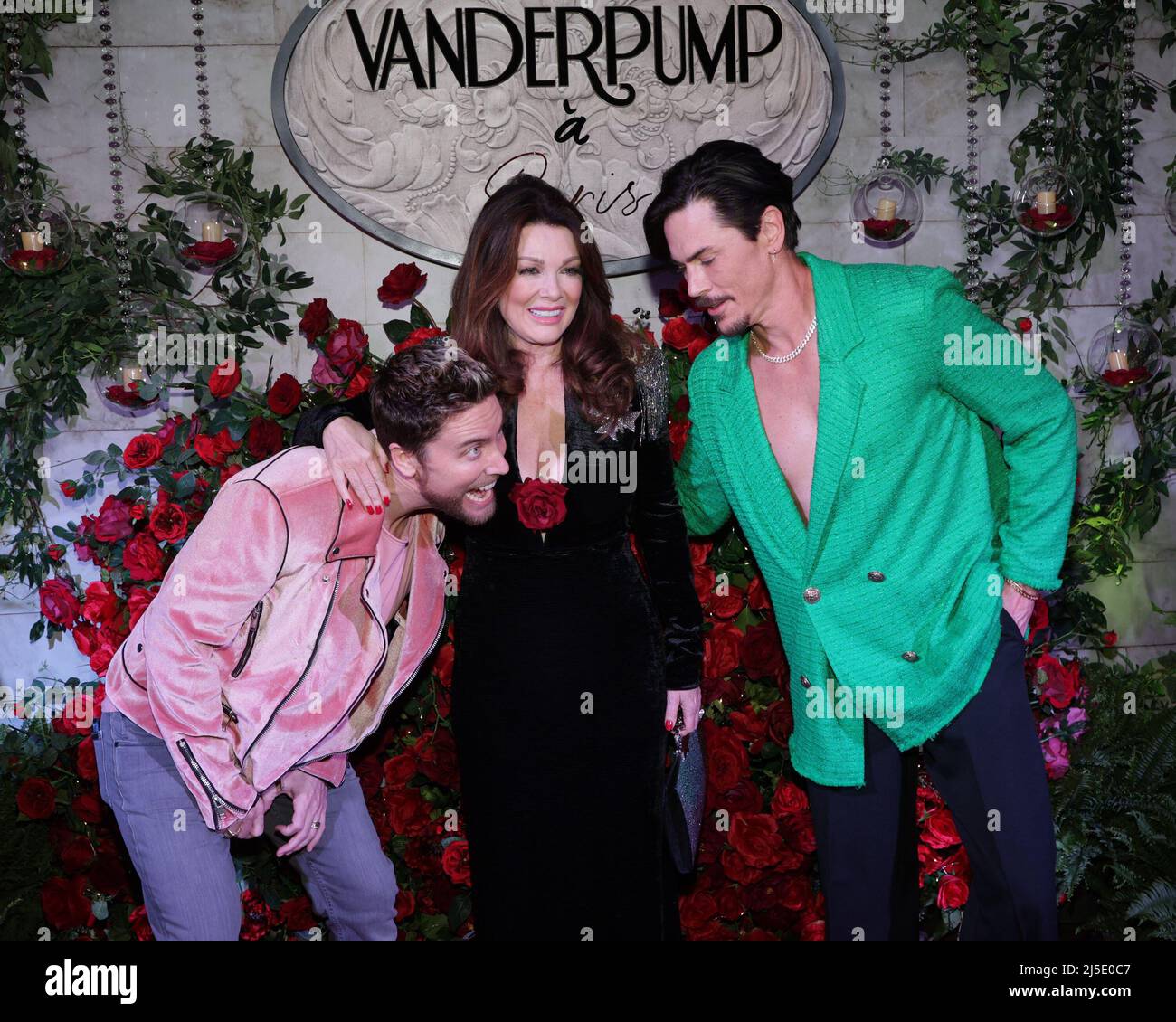 Las Vegas, NV, USA. 21st Apr, 2022. Lance Bass, Lisa Vanderpump, Tom ...