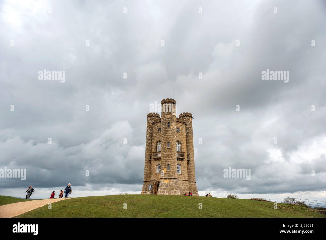 Broadway, April 13th 2022: The Broadway Tower, a folly in The Cotswolds ...