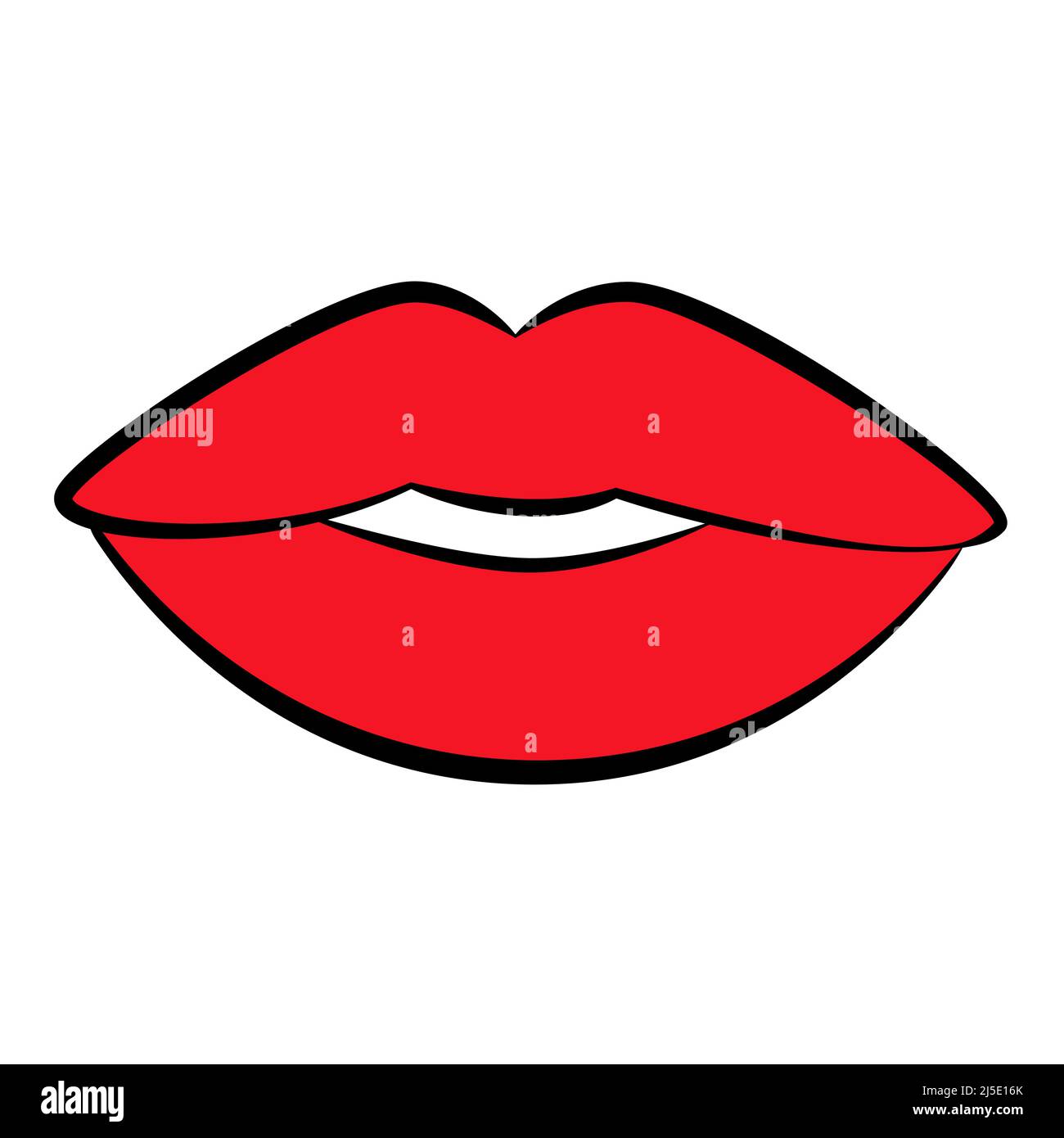 Cartoon red s face hi-res stock photography and images - Alamy