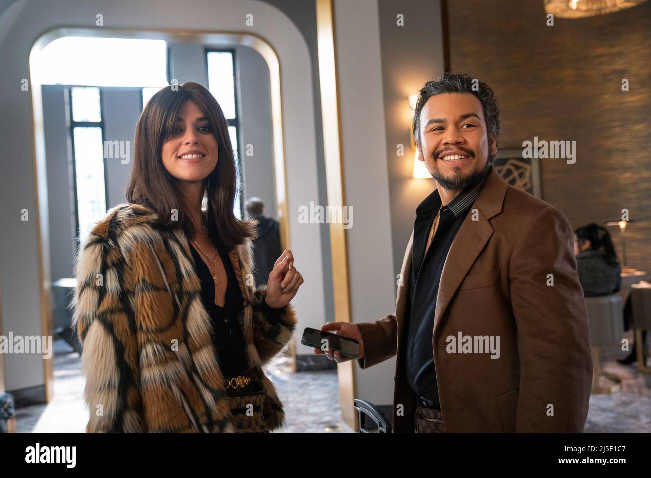 Callie Hernandez, J.J. Soria, "The Flight Attendant" Season 2 (2022 ...
