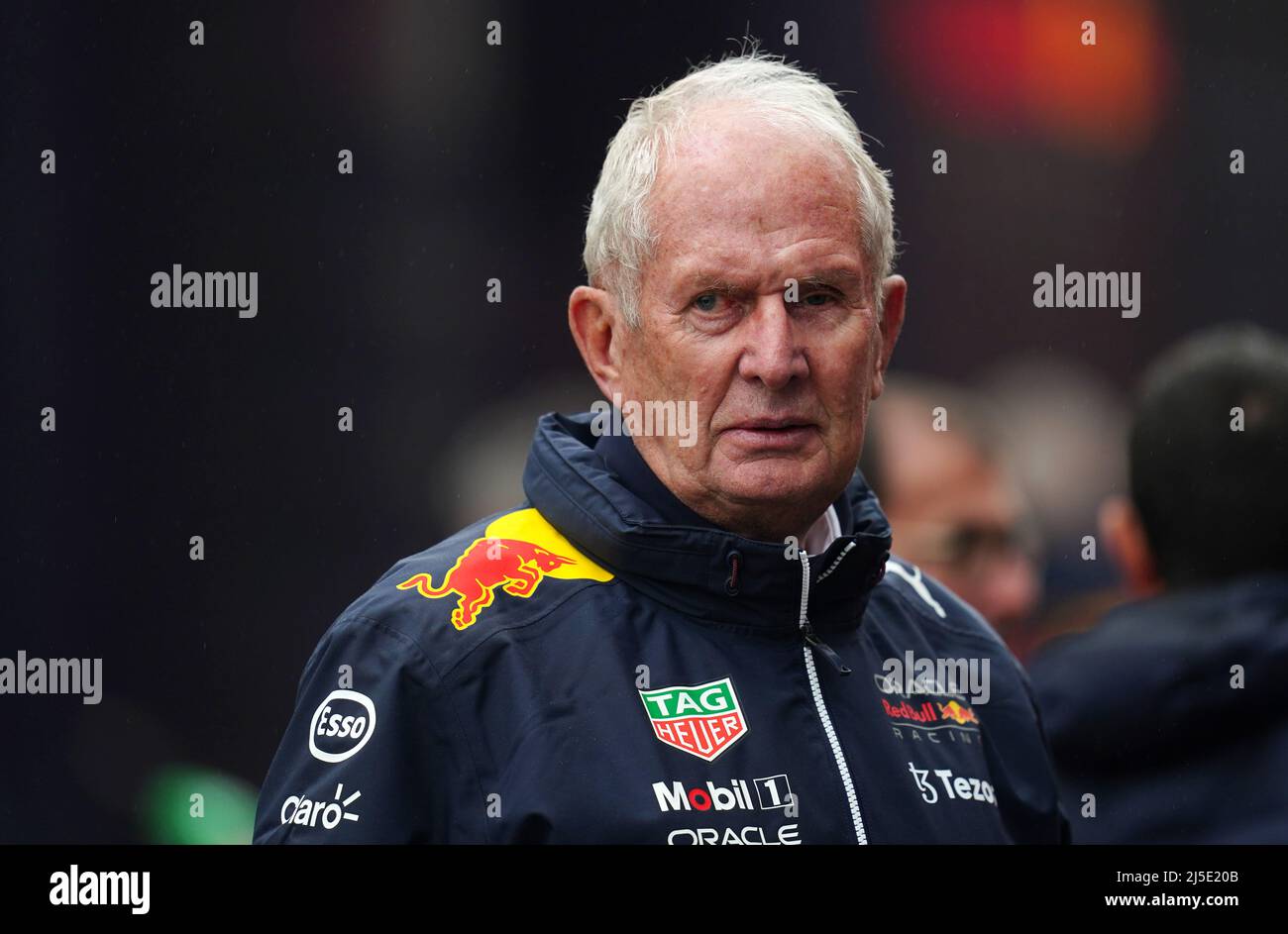 Red Bull Racing advisor Helmut Marko after Qualifying for the Emilia ...