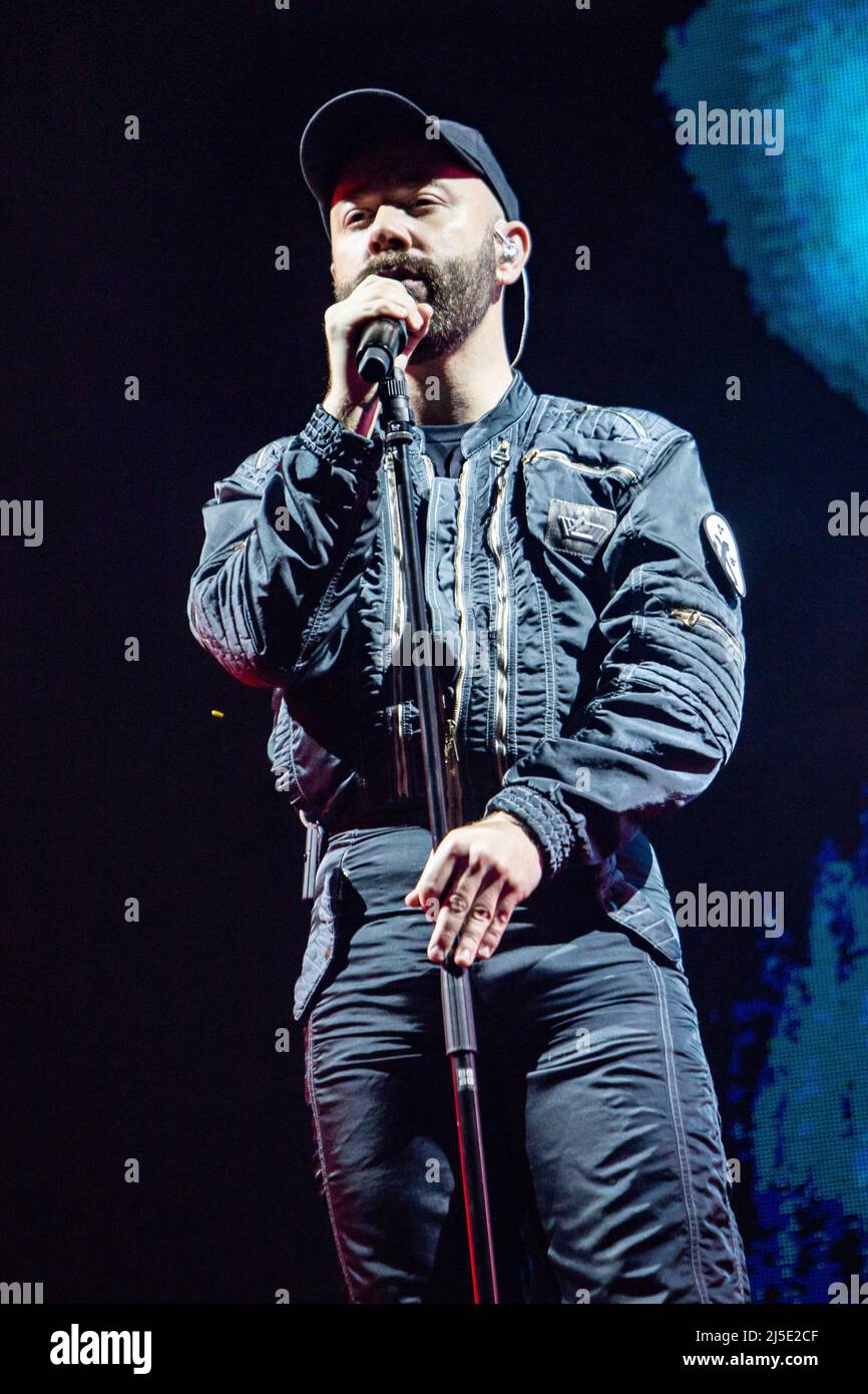 Milan Italy. 21 April 2022. The french singer-songwriter and music ...